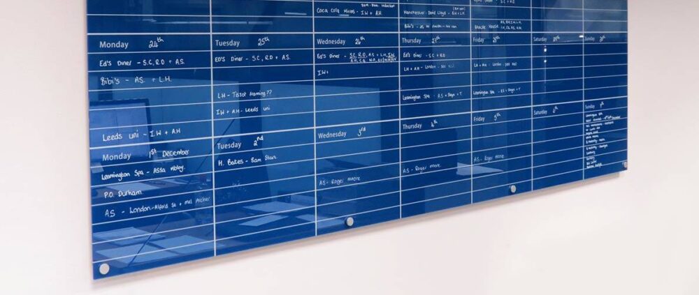 Made to Measure Glass Wipe Boards | Simply Glass Wipe Boards