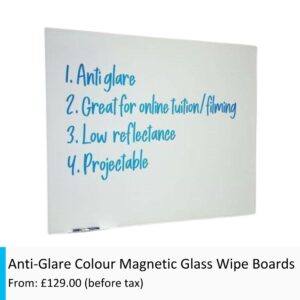 Upgrade your Workspace with a Glass Dry Wipe Board
