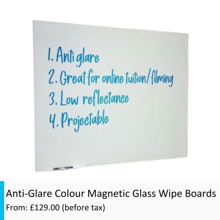 Upgrade your Workspace with a Glass Dry Wipe Board