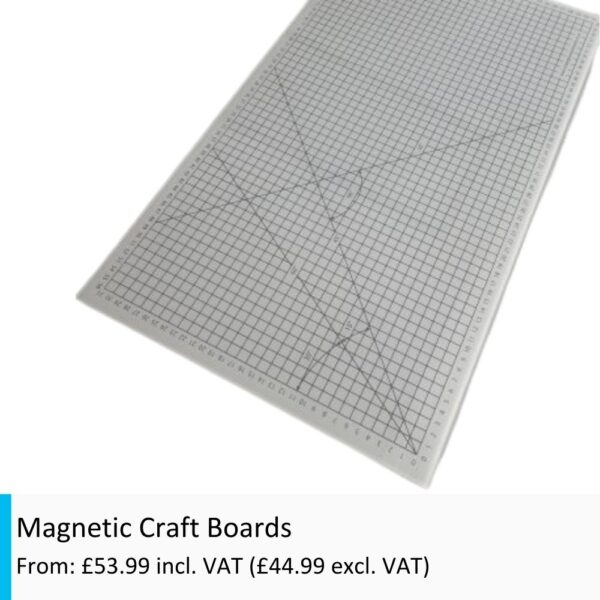 Magnetic Glass Craft Boards: Simply Glass Wipe Boards Collection